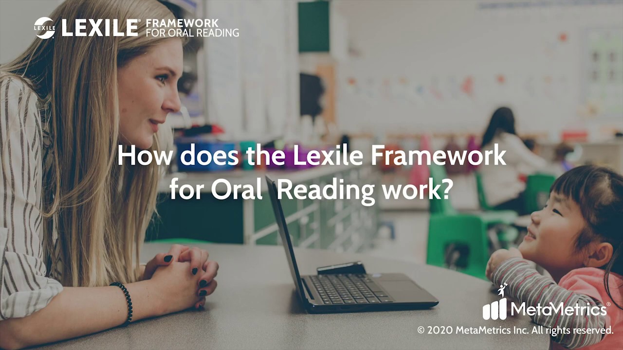 How does the Lexile Framework for Oral Reading work? - YouTube