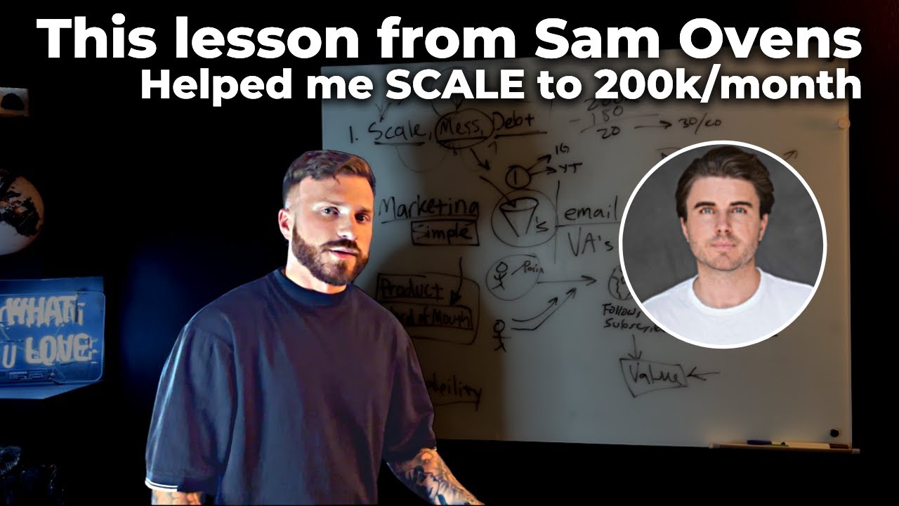 This Lesson from Sam Ovens scaled my coaching business to 200k/month ...