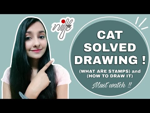 NIFT PREVIOUS YEAR CAT SOLUTION |WHAT ARE STAMPS |HOW TO DRAW A STAMP ...