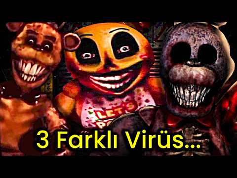 1 Videoda 3 FNAF VİRÜSÜ... (bunu siz seçtiniz😭)
