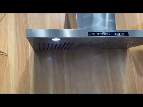 900mm stainless steel T-type range hood