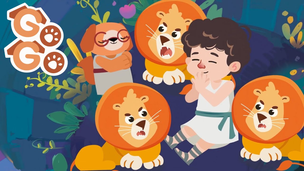 🎵 Daniel in the Lions' Den | Bible Story Song | Christian Children’s ...