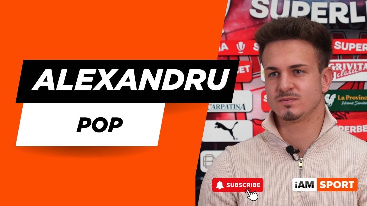Alex Pop: ”Am rămas cu un lucru de la Hagi”. Marele obiectiv al lui ...