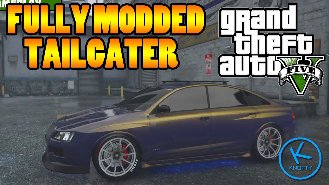 GTA 5 Fully Modified: OBEY TAILGATER ( MICHAELS CAR ) - YouTube