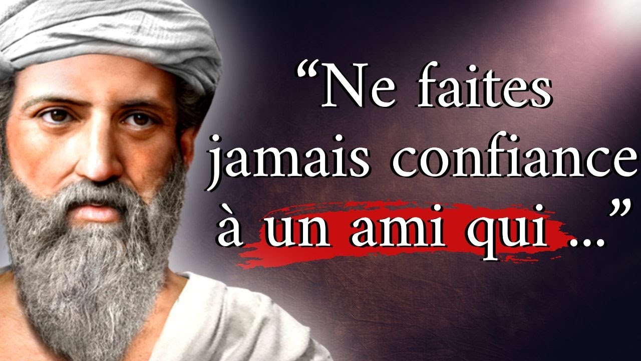 Citations Sages de Pythagore que Vous devriez Connaitre avant d'être ...