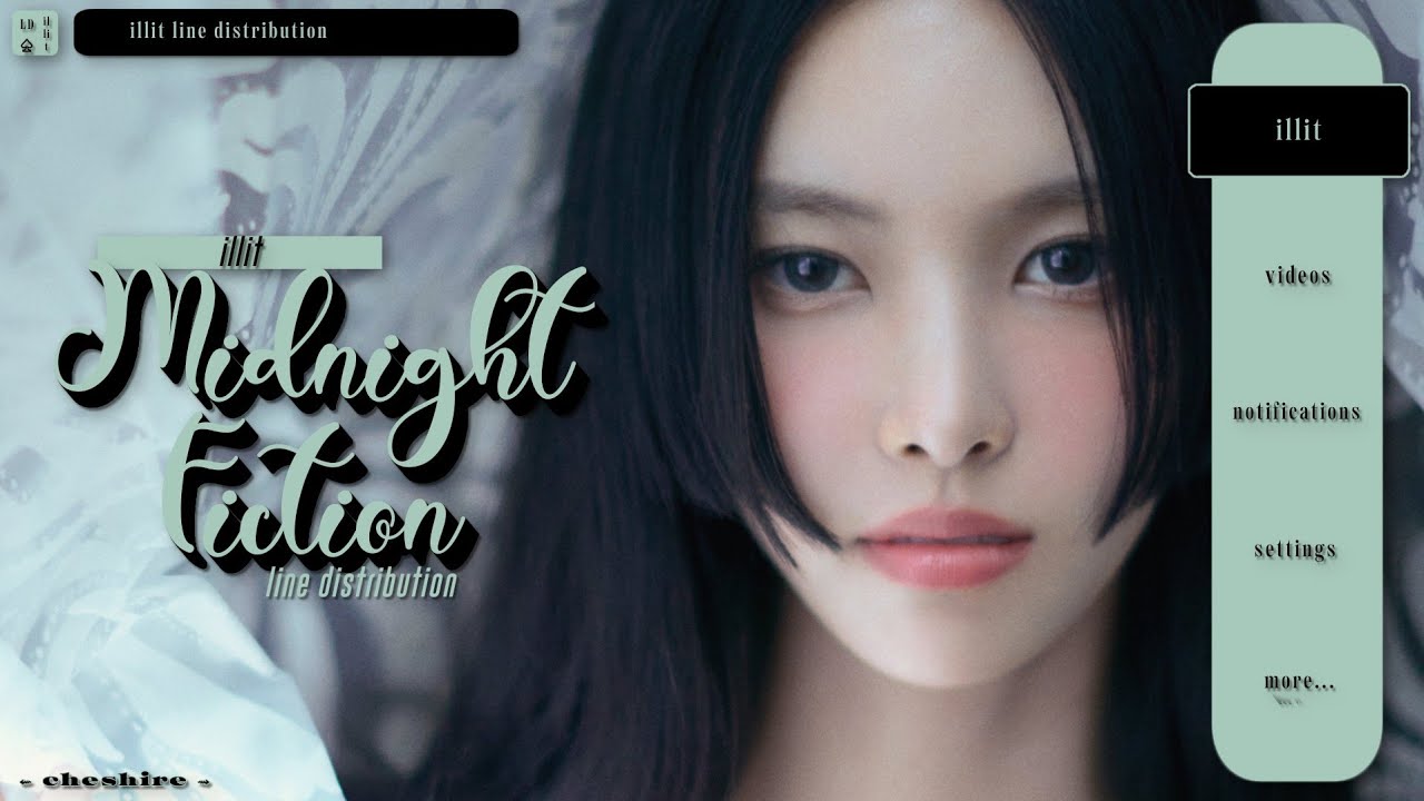 ILLIT 아일릿 - 'Midnight Fiction' | Line Distribution - YouTube