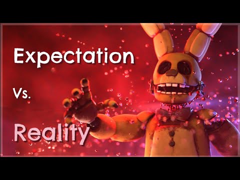 FNAF Movie Springlock Scene - Expectation Vs Reality - YouTube