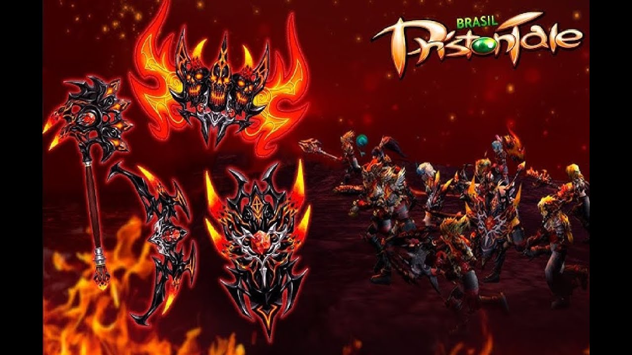 PRISTON TALE BRASIL 🔥 BOSS DAMA FLAMEJANTE 🔥 - YouTube