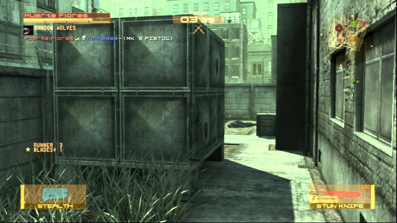 Metal Gear Online - MK2 Stuns and 2 Kills - YouTube