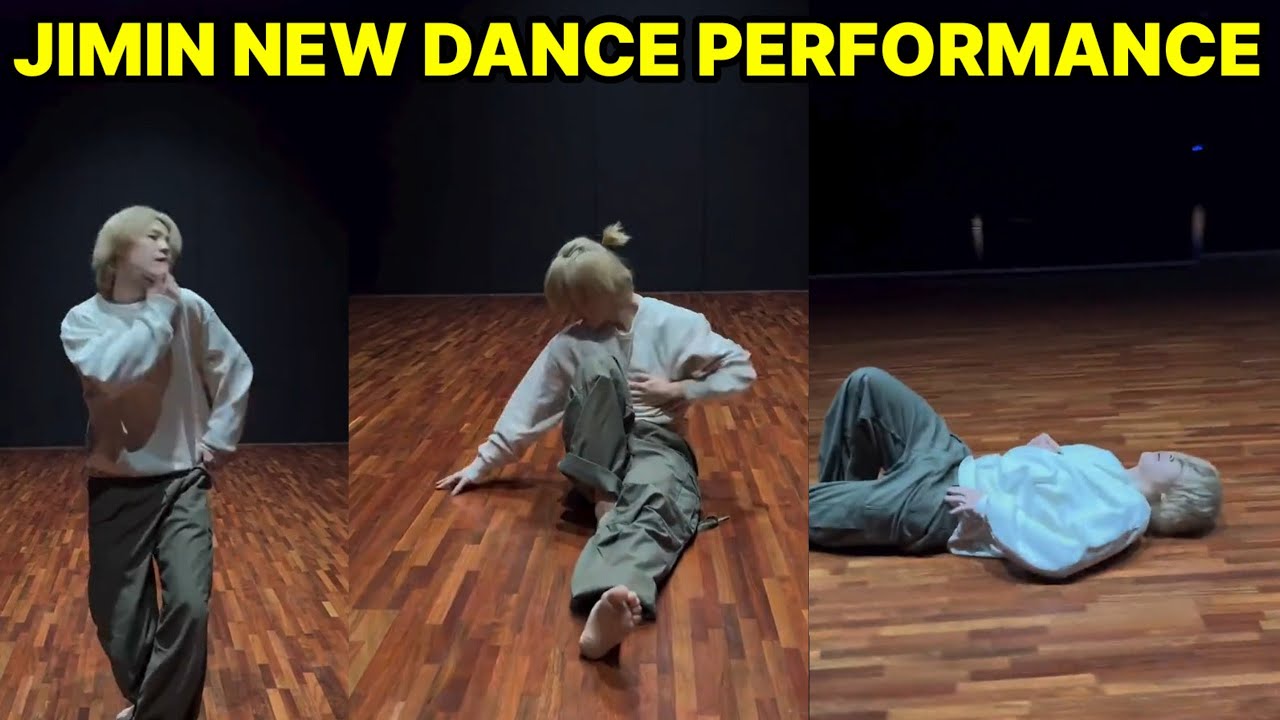 Jimin New Dance Performance 😍 | Jimin Full Performance Video - YouTube