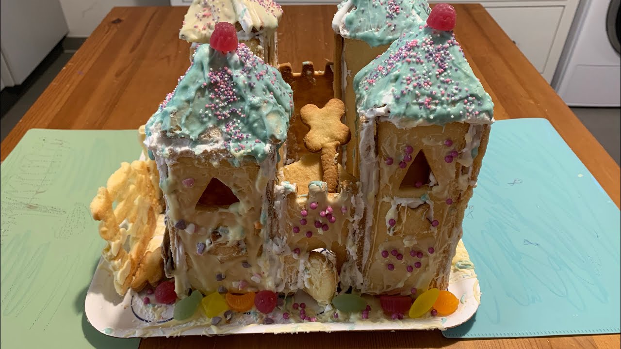 Occupy your kids for a week! Cookie castle! Such a lot of fun! - YouTube