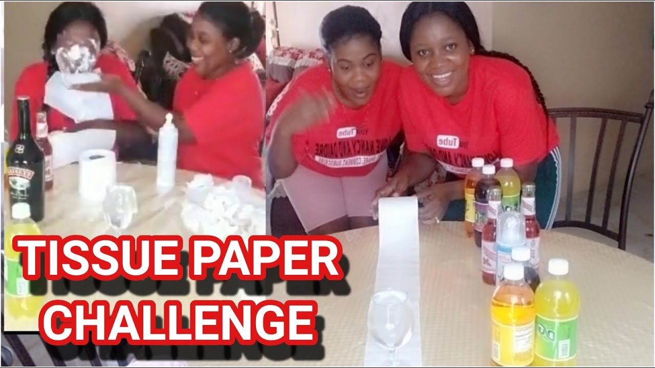 TISSUE CHALLENGE - YouTube
