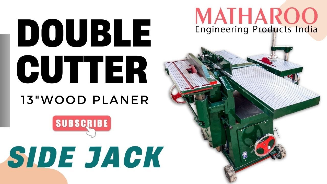 Double Cutter Randa Machine | Ludhiana | Matharoo | Best Carpenter Wood ...