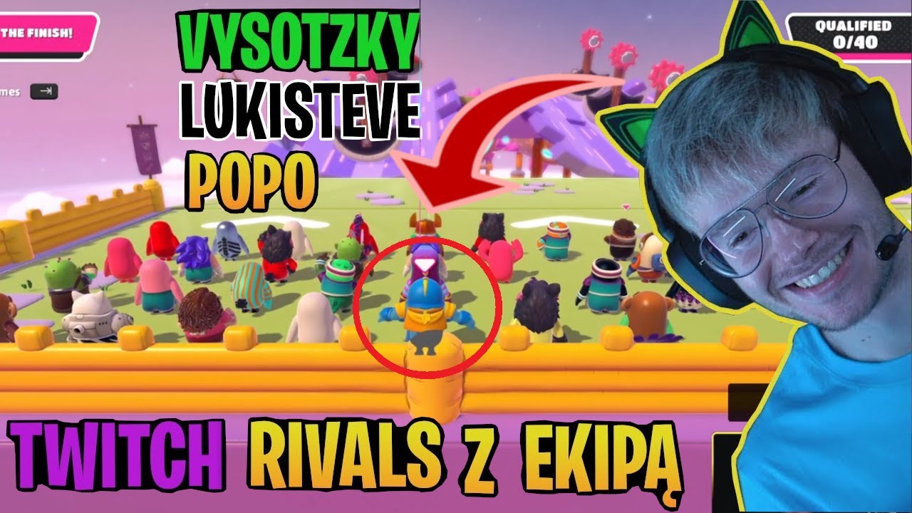 Xayoo LukiSteve TWITCH RIVALS GRA O DUŻĄ KASKĘ - YouTube