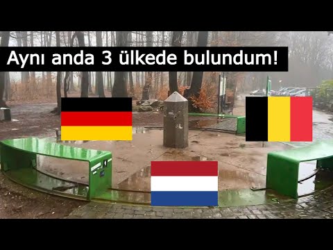 3 ÜLKENİN BİRLEŞTİĞİ NOKTA! (Almanya - Belçika - Hollanda) | HOLLANDANIN EN YÜKSEK NOKTASI