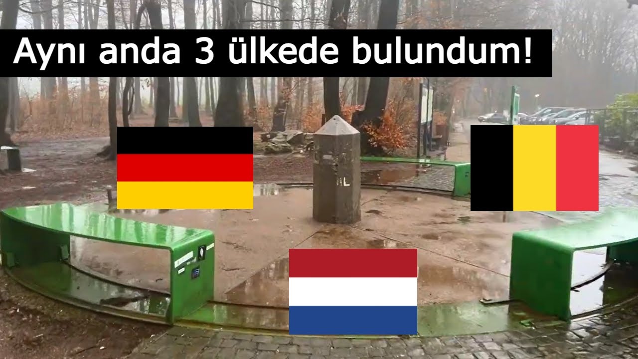 3 ÜLKENİN BİRLEŞTİĞİ NOKTA! (Almanya - Belçika - Hollanda ...