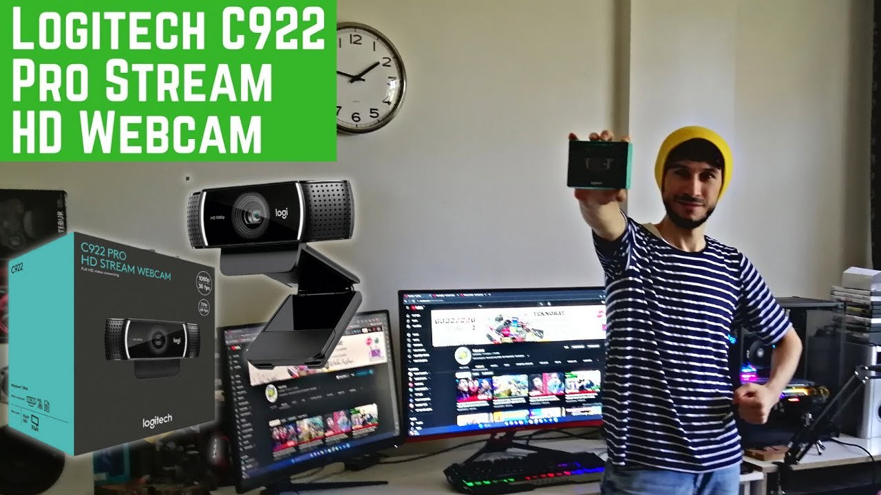 Logitech C922 Pro HD Stream Webcam Alınır Mı? - Kutu Açılımı İnceleme ...