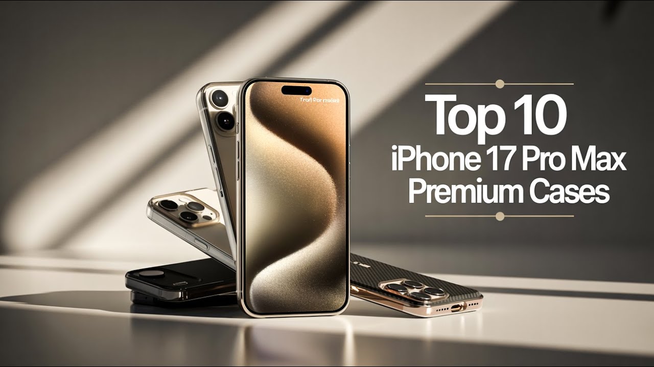 Top 10 Best iPhone 17 Pro Max Premium Cases! - YouTube