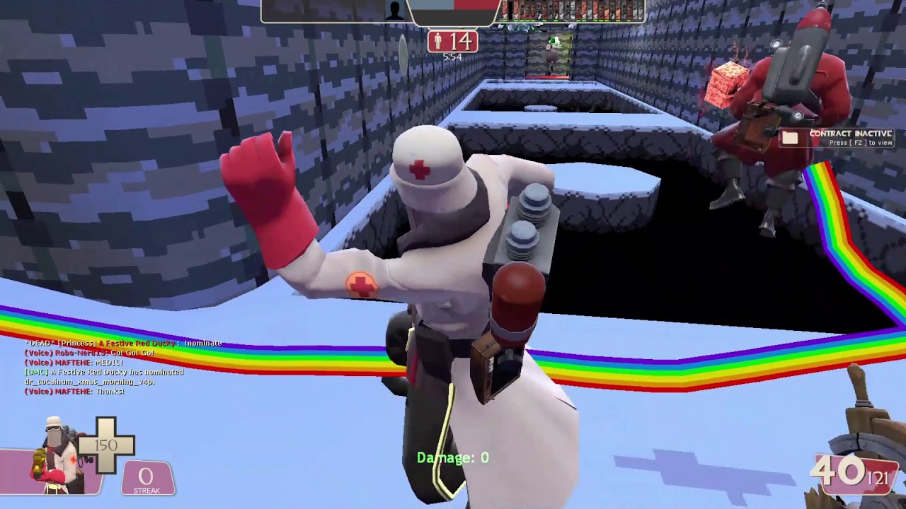 TF2 in Undertale Death-run! - YouTube