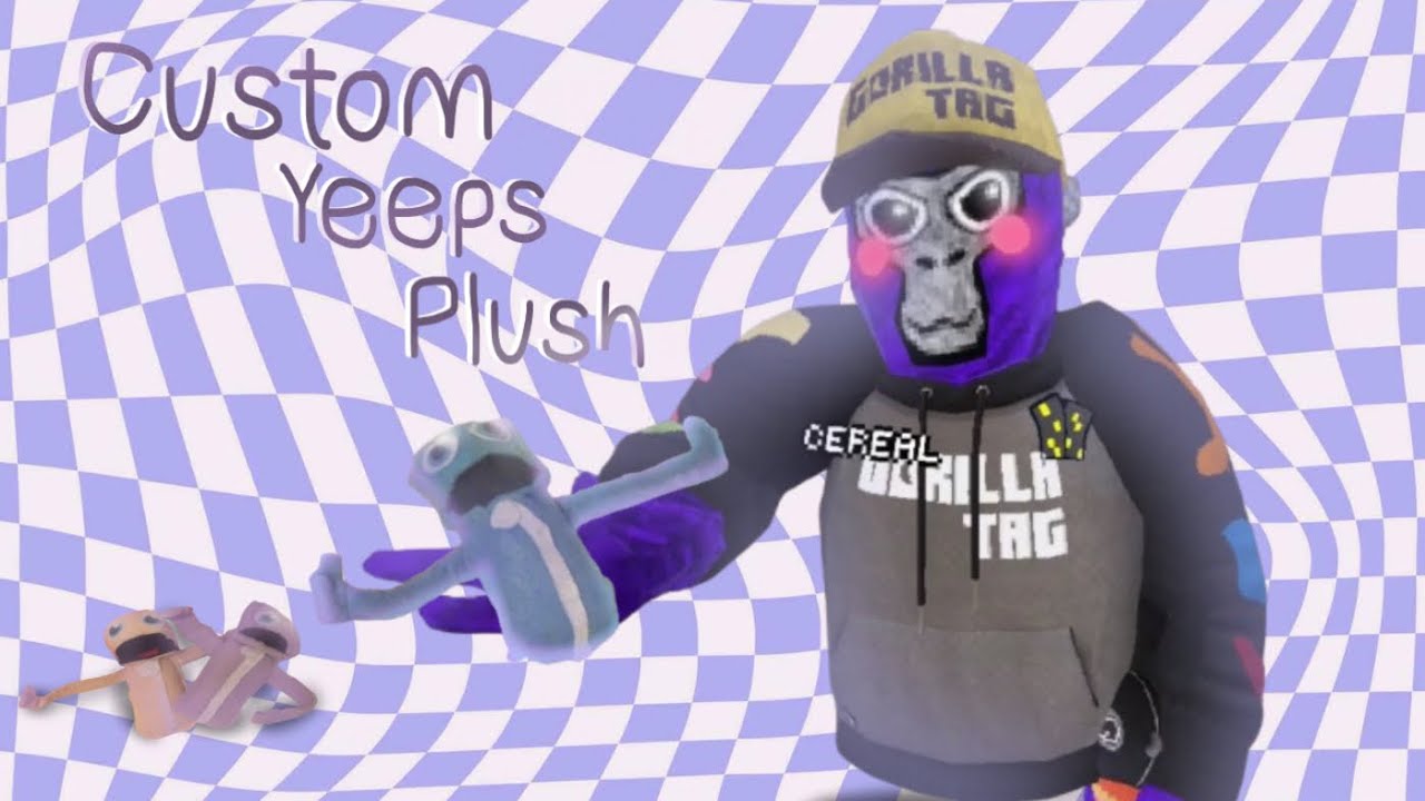 I made custom Yeeps plush! - YouTube