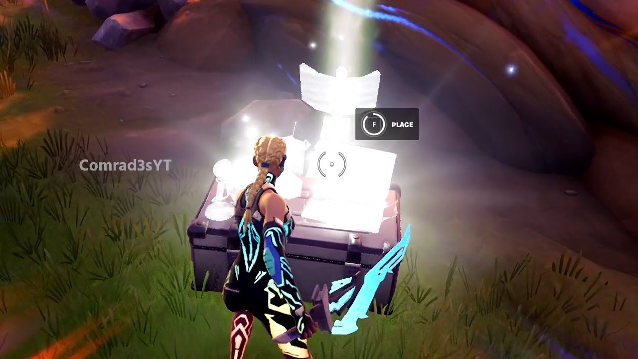 Place all the parts of the translator setup near a Reality Tree Root ...