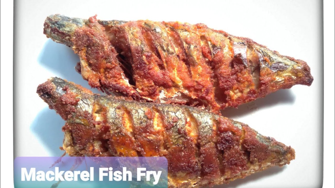 Fish Fry Recipe | Mackerel Fish Fry | Bangude Meen Fry| - YouTube