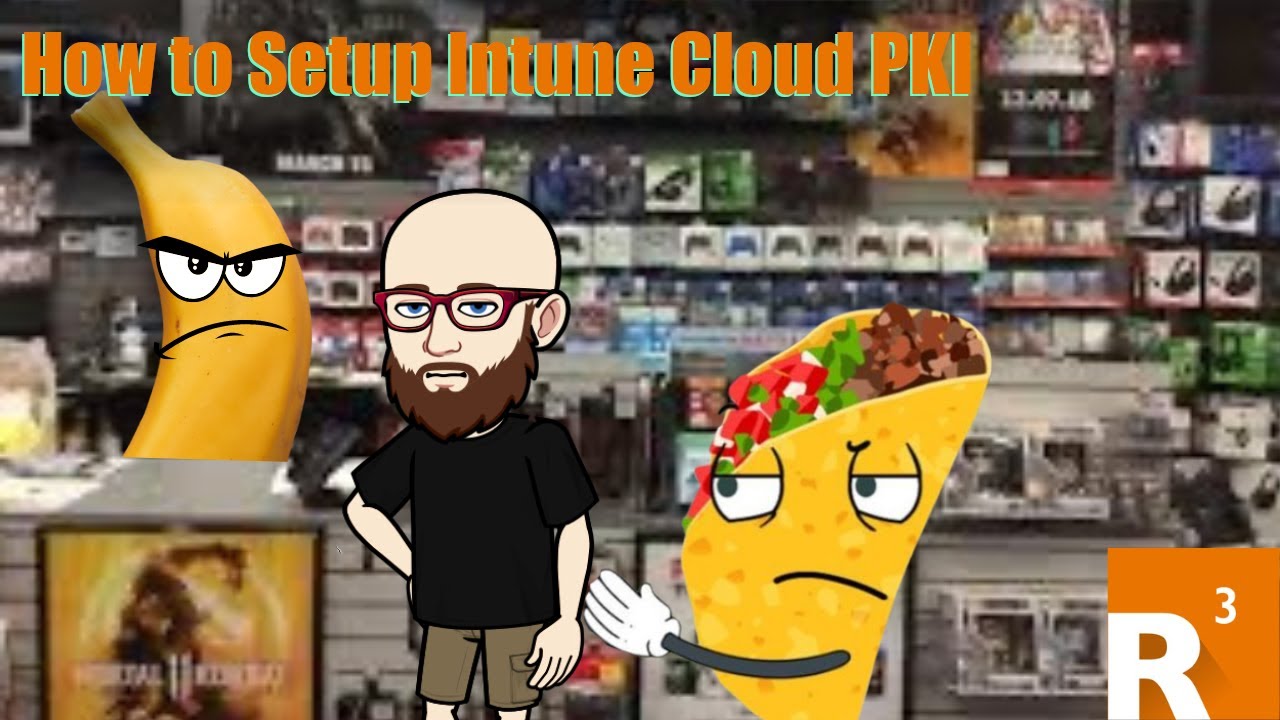 How to Setup Intune Cloud PKI - YouTube