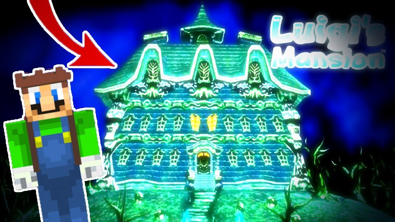 UNE MAISON HANTÉE SUR MINECRAFT ?! (Luigi Mansion Minecraft) #1 - YouTube