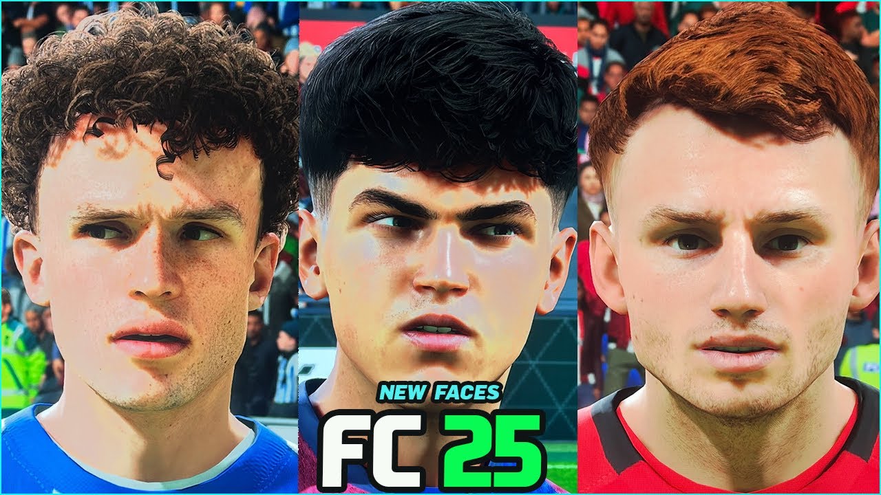 FC 25 | ALL NEW PLAYER FACES | TITLE UPDATE 10 - YouTube