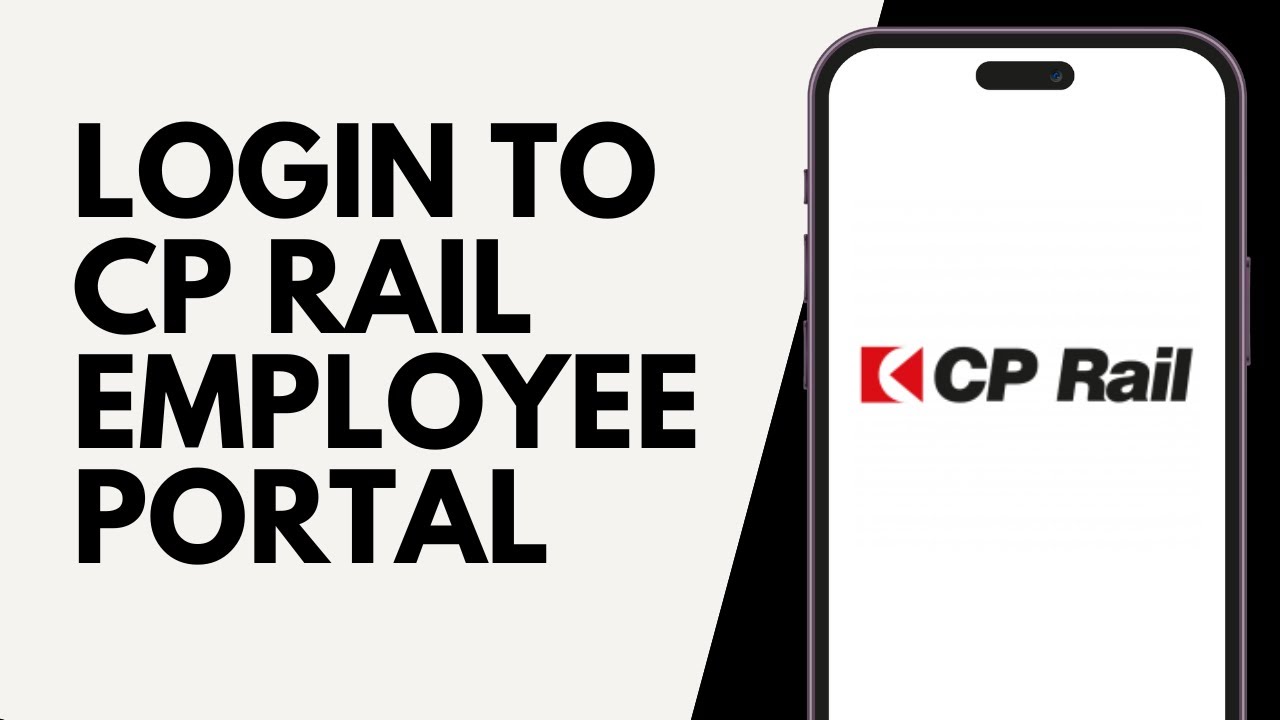 How To Login To CP Rail Employee Portal (2024) - YouTube
