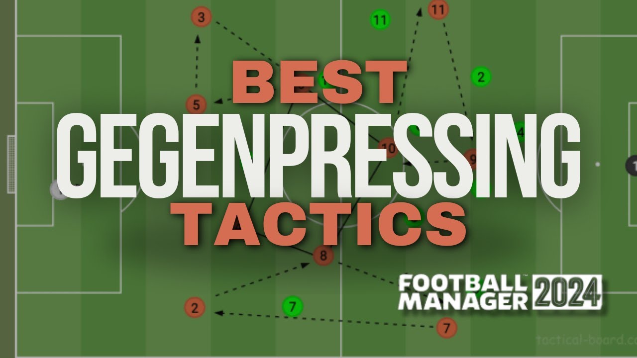 Best Gegenpressing Tactics In FM24 | 99.5% Goal Conversion Rate | Mid ...