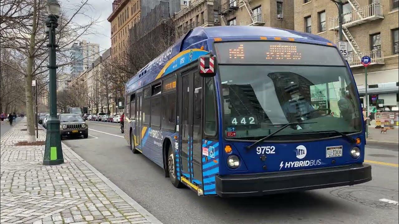 MTA New York City Bus 2021-22 NovaBUS LF40102 “LFS” Hybrid 9752 on Route M4 - YouTube