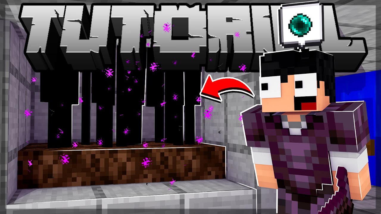 MELHOR FARM DE ENDERMAN E XP, MUITO FÁCIL E EFICIENTE (Java e Bedrock) - Tutorial - YouTube