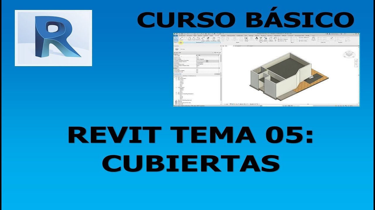 REVIT CLASE 5_CUBIERTAS - YouTube