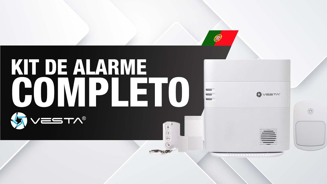 Proteja a sua propriedade com os novos kits de alarme VESTA!⭐