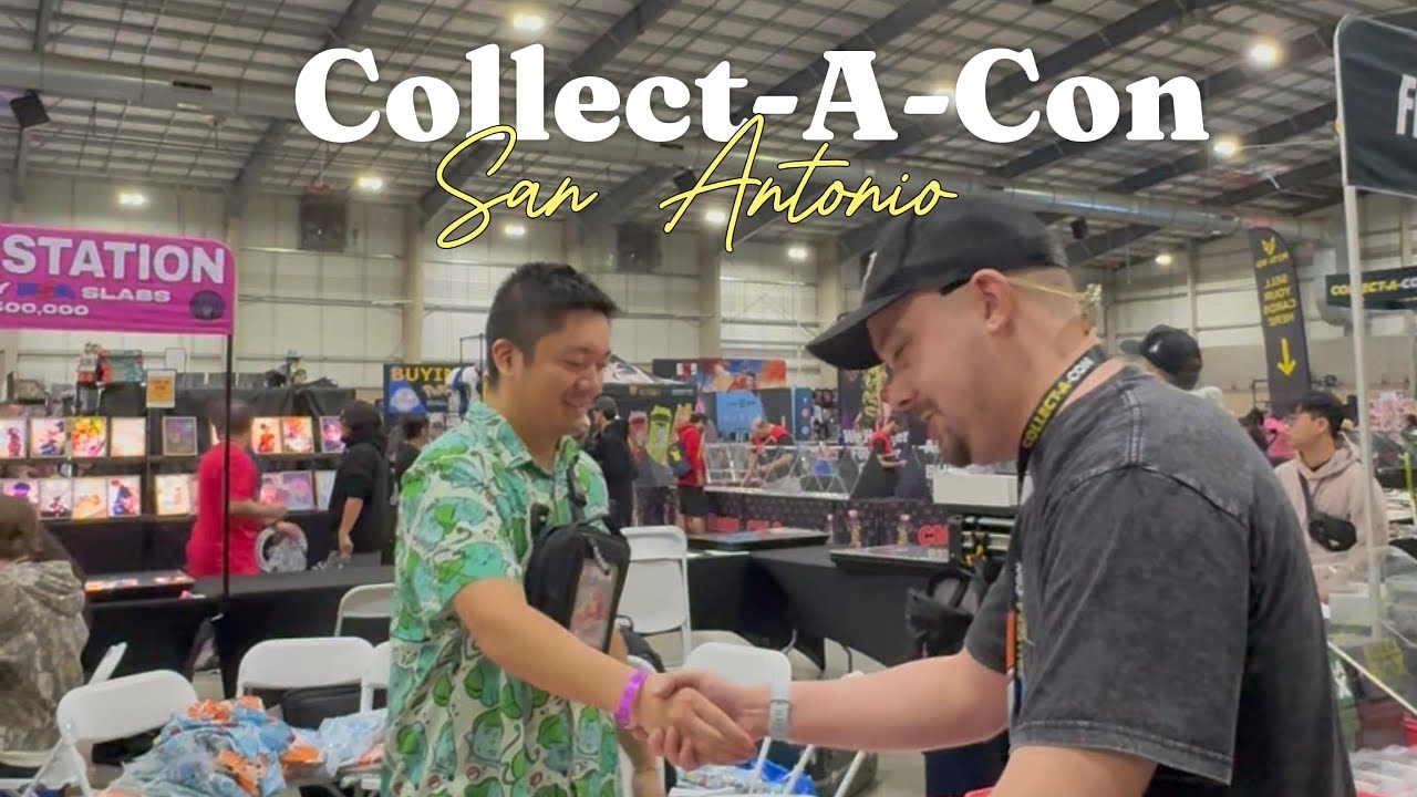ALASKANS HUNT FOR TEXAS GRAILS | Collect-A-Con San Antonio | Pokemon ...