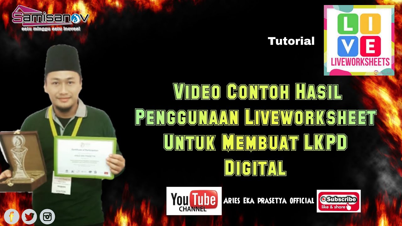 Video Contoh Hasil Penggunaan Liveworksheet Untuk Membuat LKPD Digital - YouTube