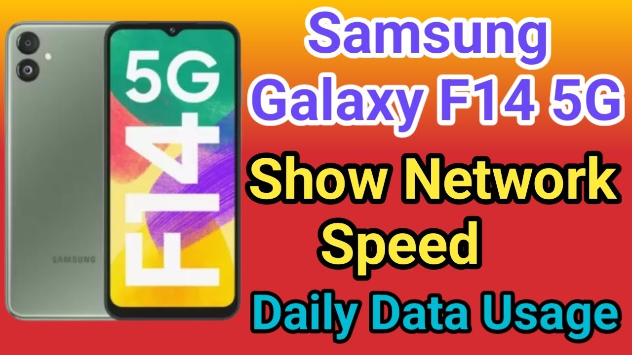 Samsung Galaxy F14 5g Show Daily Data Usage Kaise Kare How To Show Daily Data Usage Setting