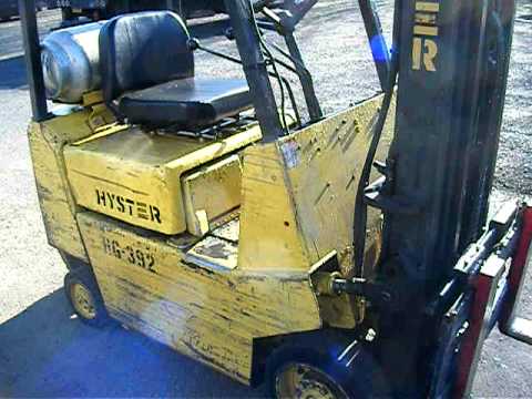 Hyster S35XL 3500LB Forklift, LPG, S/S, FFL, 187" Lift $3800 - YouTube