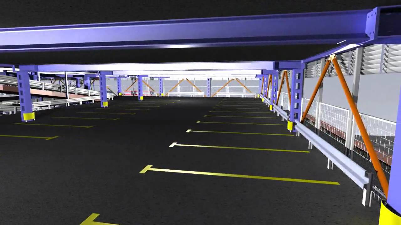 SolidWORKS 2010 garage animation - YouTube