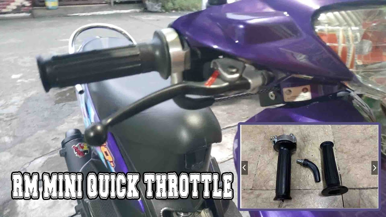 RM MINI QUICK THROTTLE | MIO SPORTY - YouTube