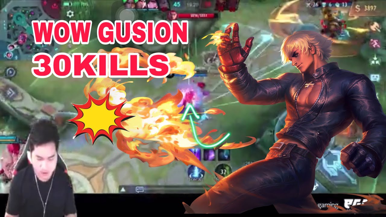 GUSION ASSASSIN 30KILLS VERY FAST HERO MOBILE LEGEND#mobilelegends # ...