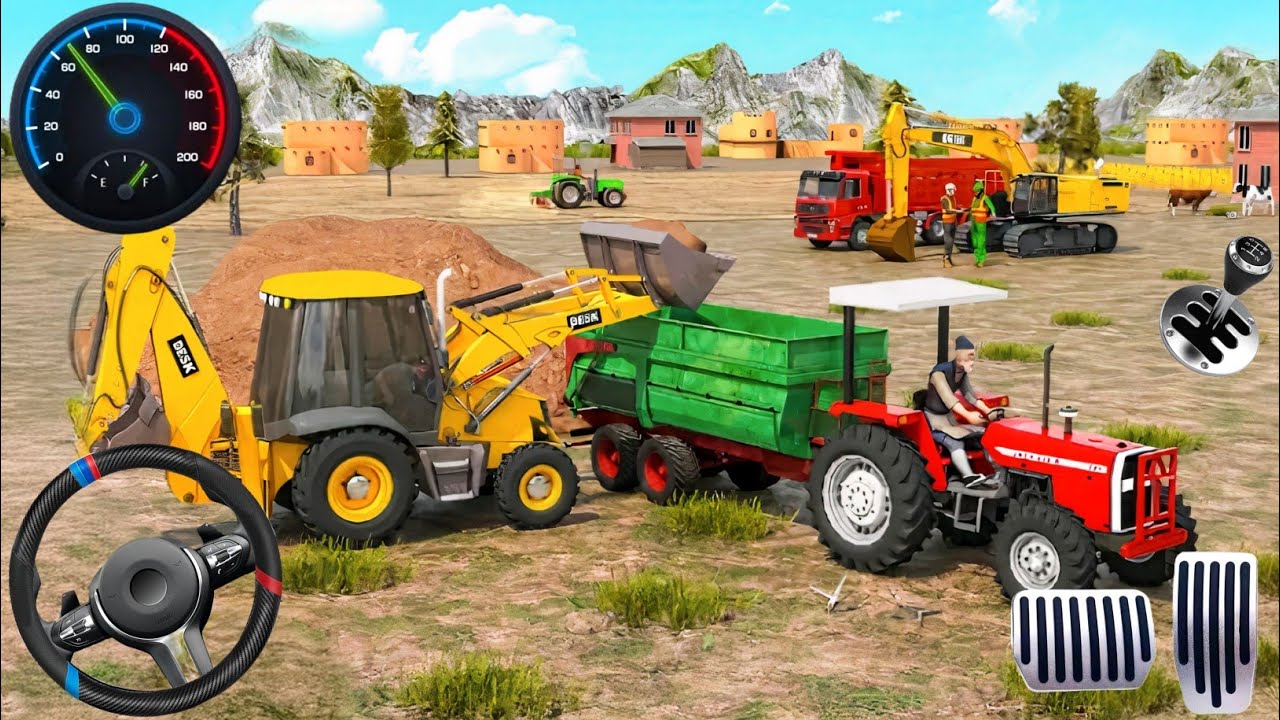 Real Construction Simulator - Real JCB Backhoe Loader Game - Android ...