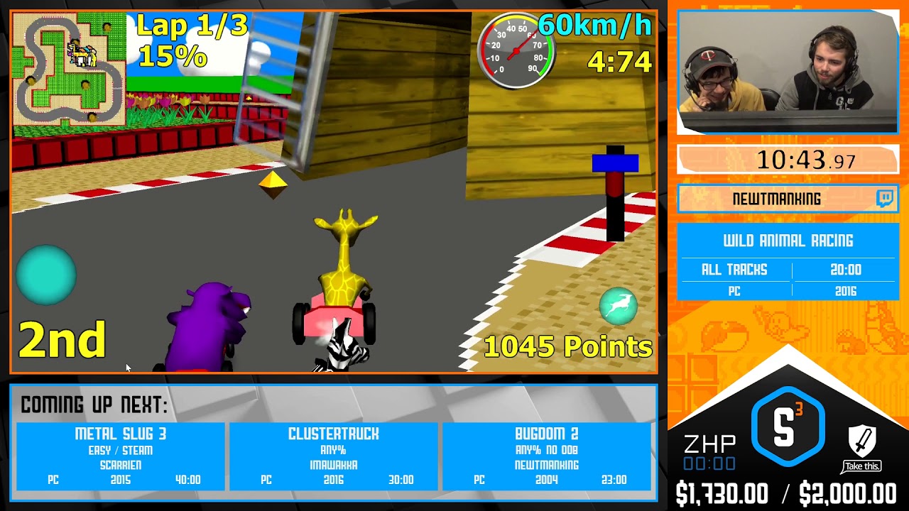 Wild Animal Racing (PC, 2016) - All Tracks - Newtmanking - YouTube