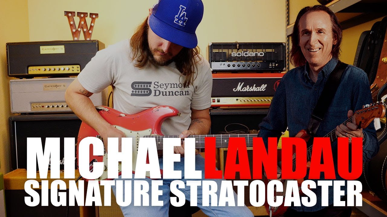 Fender Custom Shop Michael Landau Signature 1963 STRATOCASTER Unboxing ...
