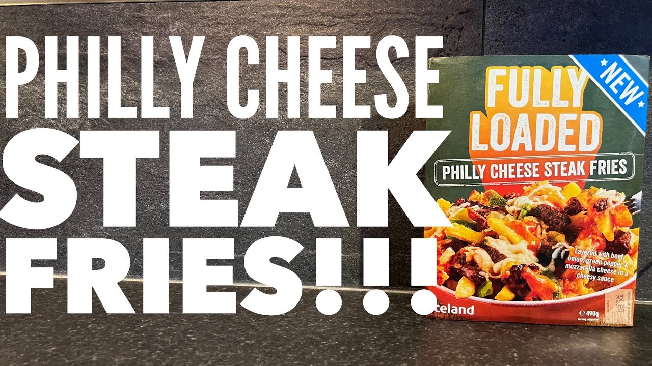 Iceland Fully Loaded Philly Cheese Steak Fries Review - YouTube