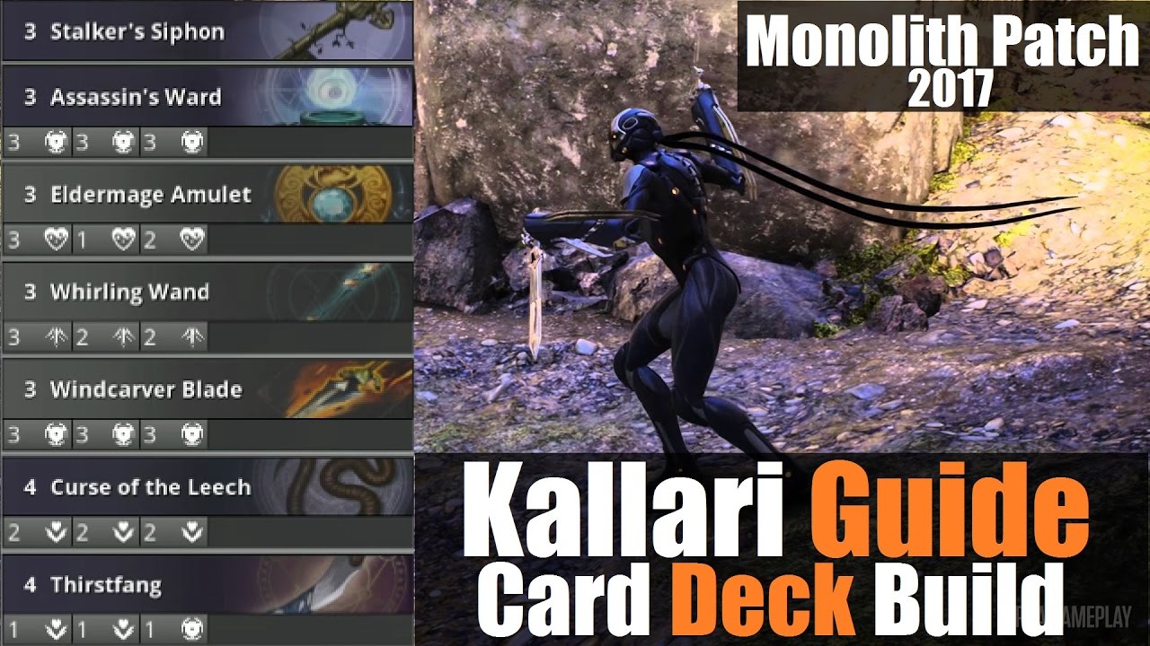 Kallari Monolith Build Guide (Updated): Kallari Card Deck Build ...