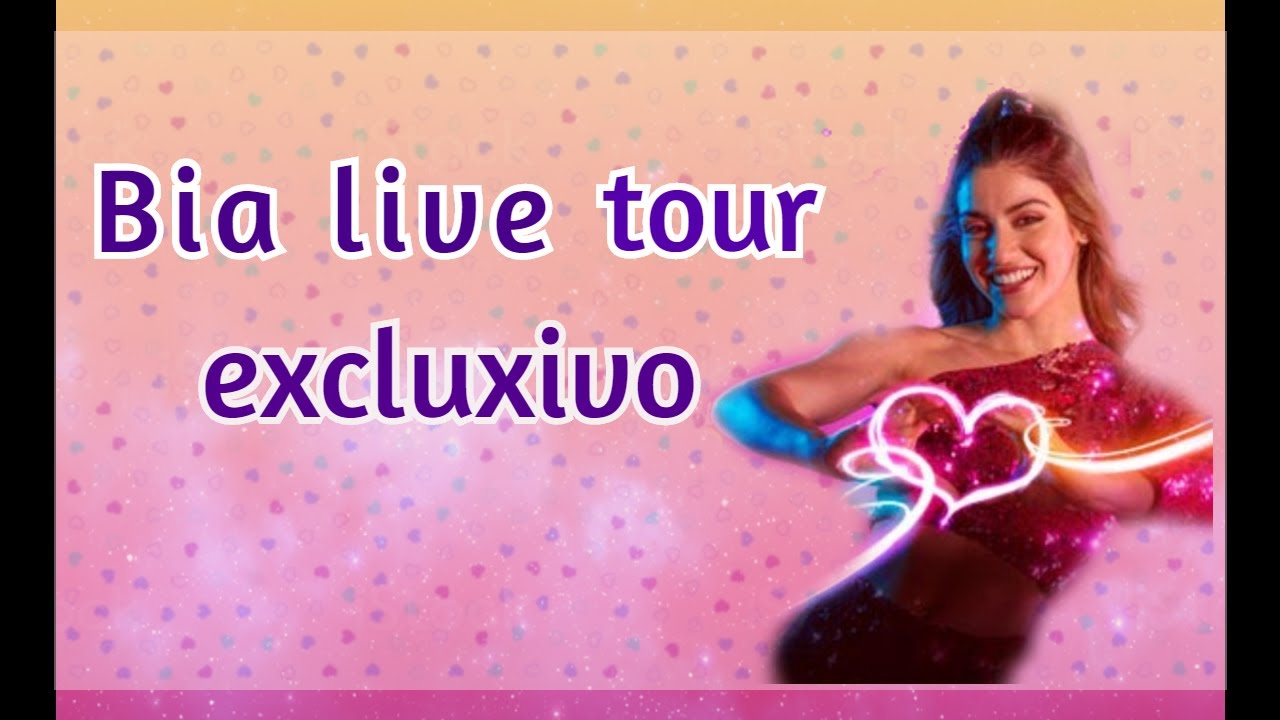 Bia live tour 💗💛(todo lo que quieres ver) - YouTube