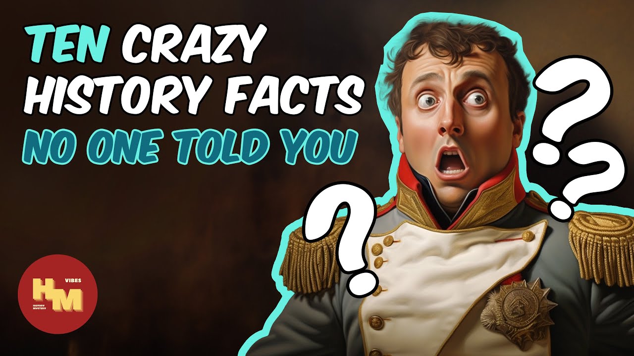 Most amazing top 10 Crazy History Facts NO ONE told you | Compilation 2 ...