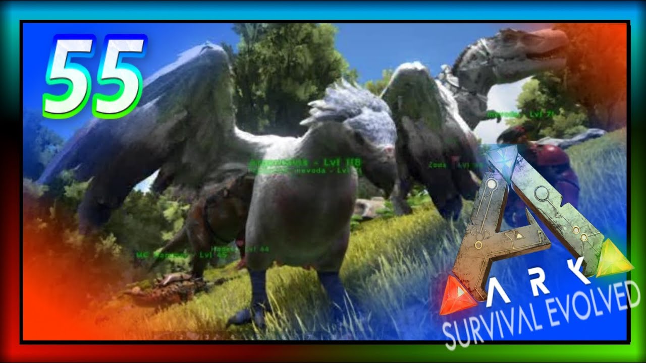 ARK: Survival Evolved | Ep 55 - "Amazing Eagle! Colors Mod!" (ARK ...